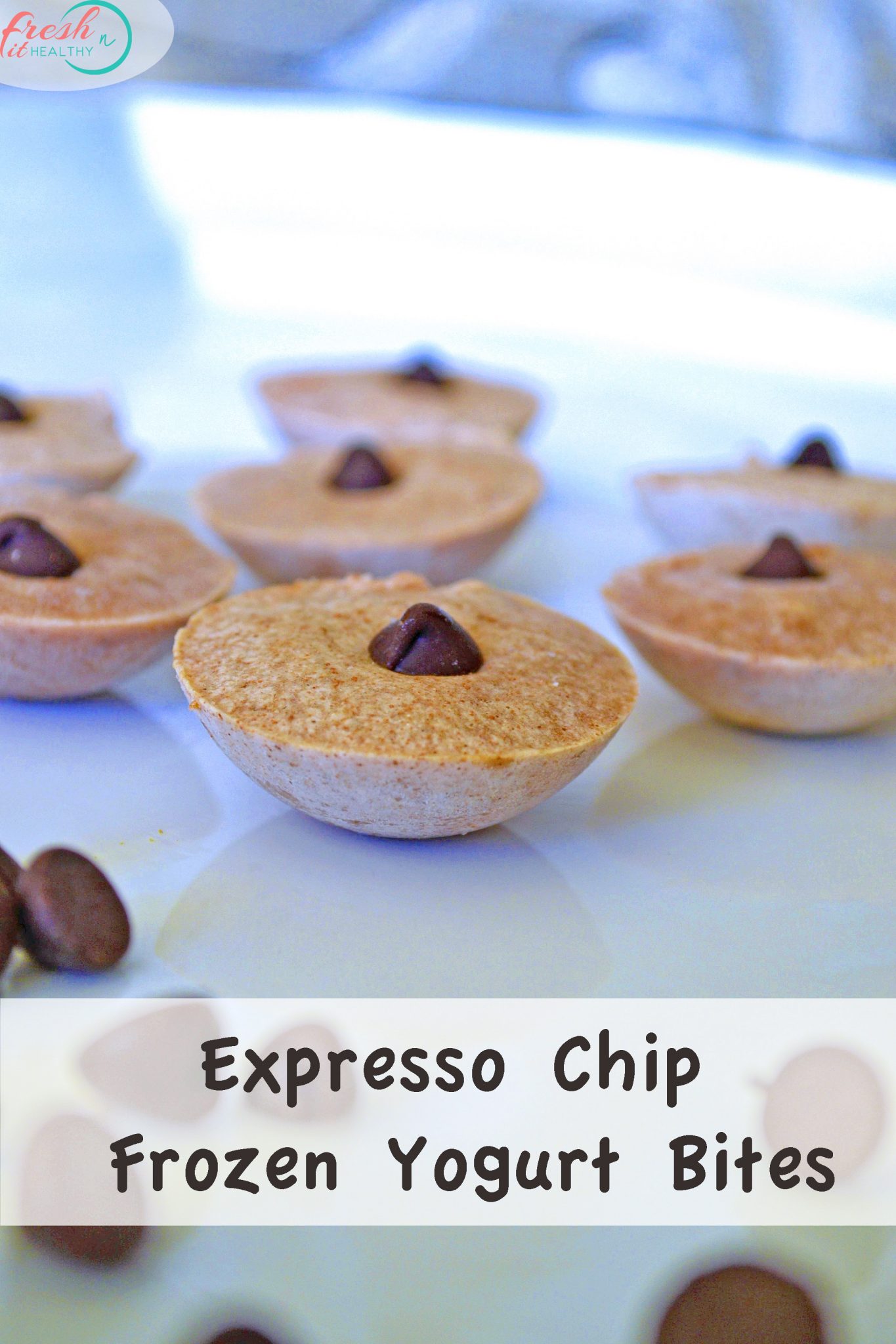 3 Ingredient Frozen Yogurt Bites